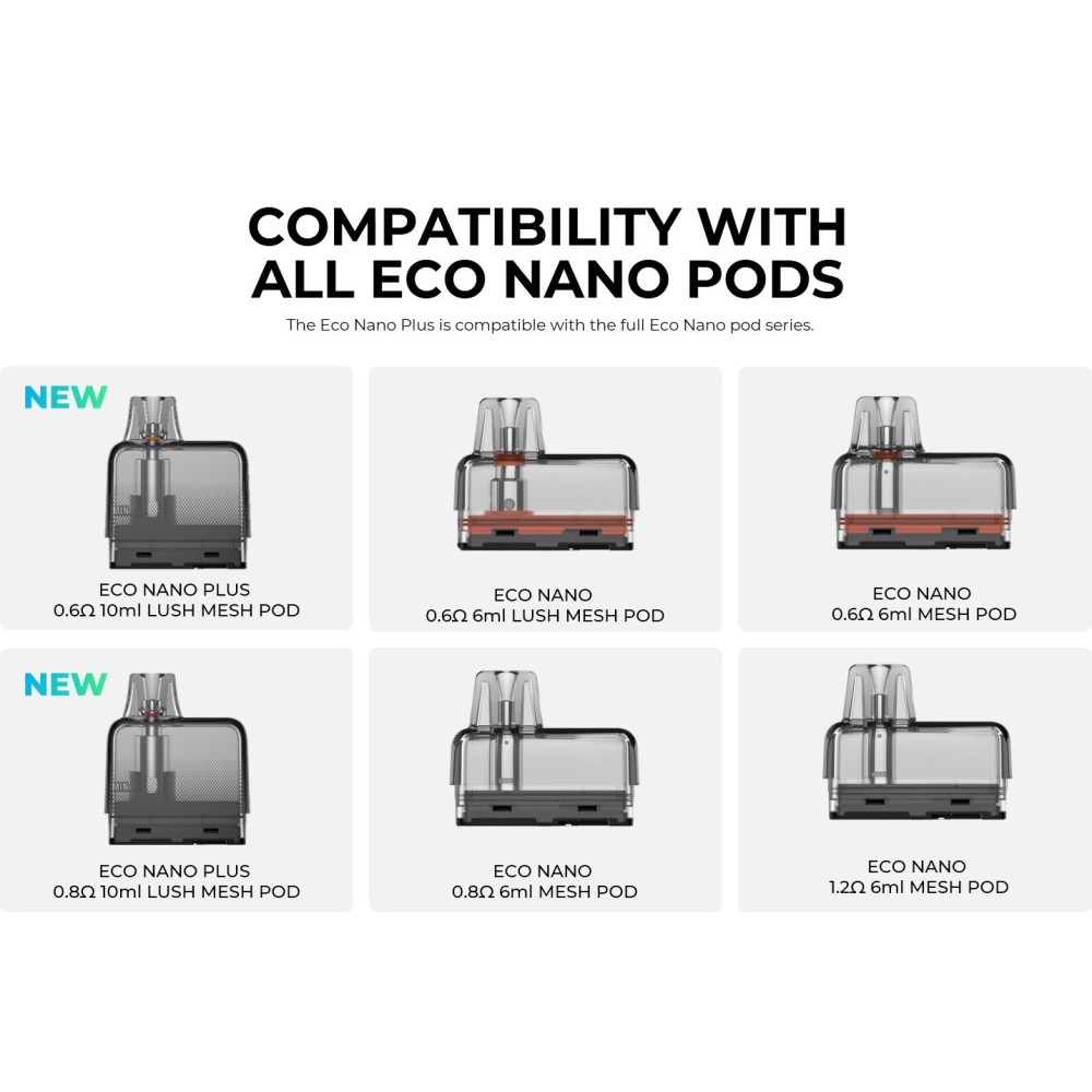 Vaporesso Eco Nano Plus 10ml /Pod Kit 1400mAh